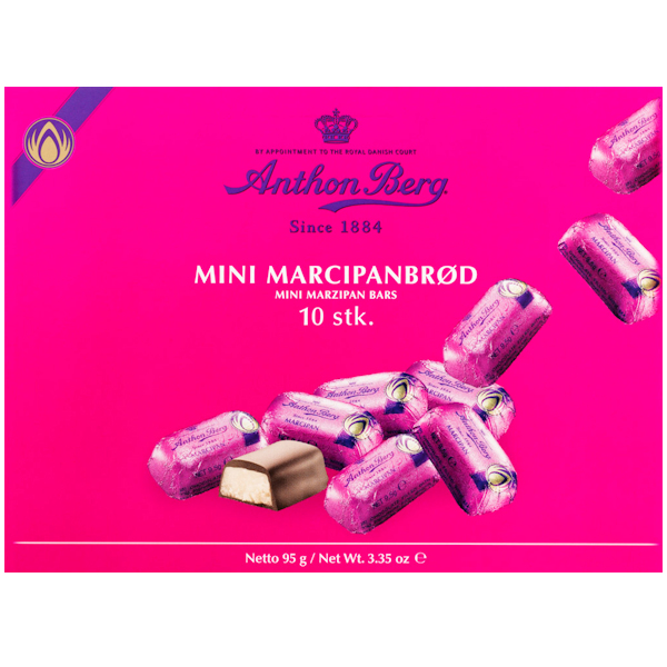 🍫 Kalorier i Anthon Berg Mini Marcipanbrød - Gratis Kalorietabel