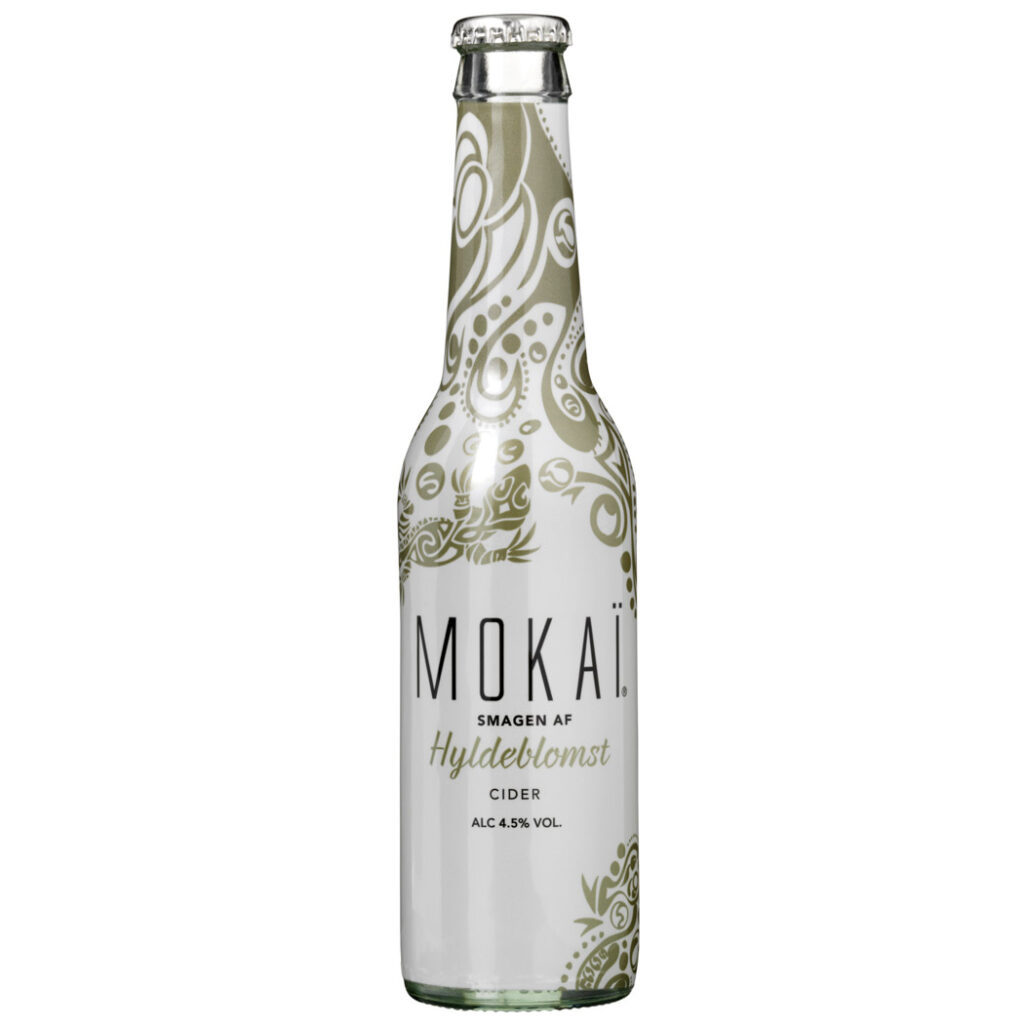 🥃 Kalorier i Mokaï Smagen af Hyldeblomst Cider Alc 4,5% Vol. - Gratis ...